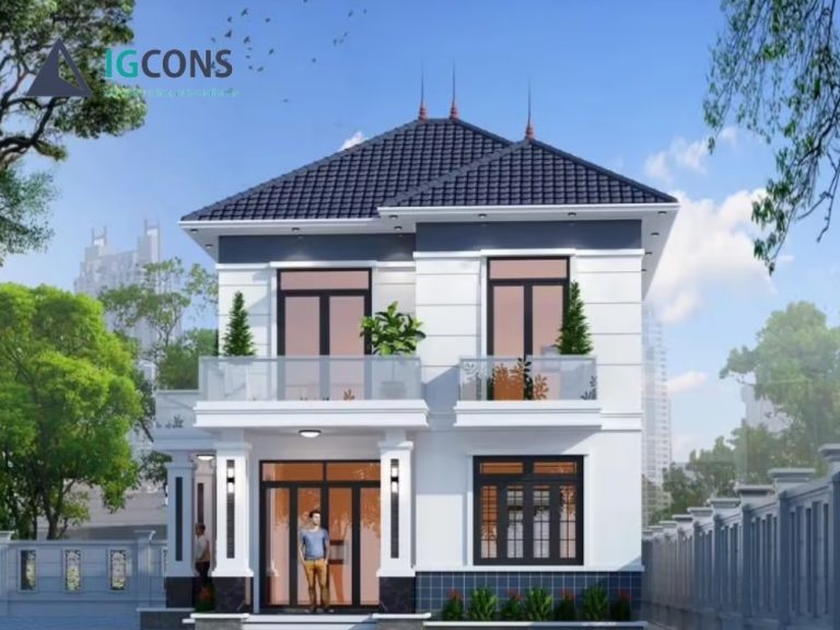 59+ mẫu nhà hai tầng mái Nhật đẹp, hiện đại & dự toán chi phí 2025